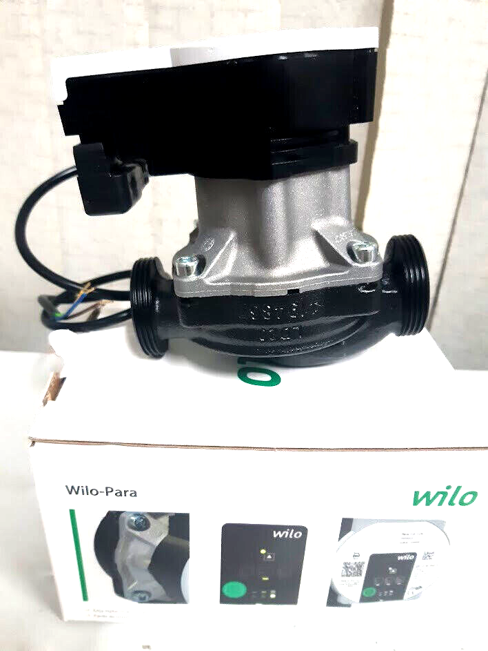 CIRCOLATORE WILO PARA 25/8 w75 INTERASSE 130mm 11/2" 101014 8,5 METRI ...