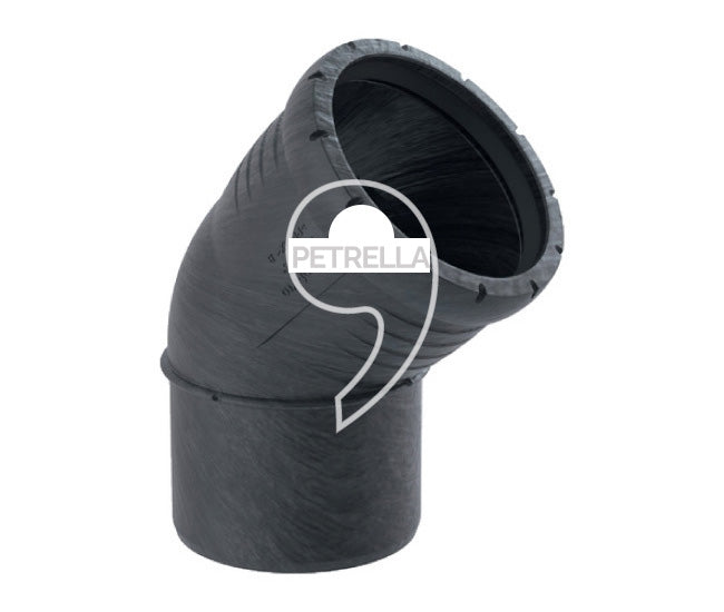 CURVA INNESTO 45° SILENT PRO GEBERIT SCARICO INNESTO – Fornituregenerali